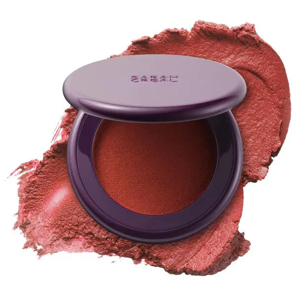 SARAH CREAL Coming In Hot Blurring Pressed-mousse Blush - Total Eclipse
